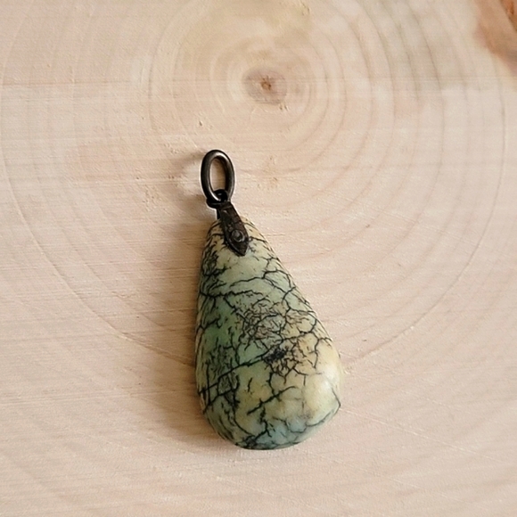Picasso Jasper Stone | Jewelry | Vintage Picasso Stone Pendant | Poshmark